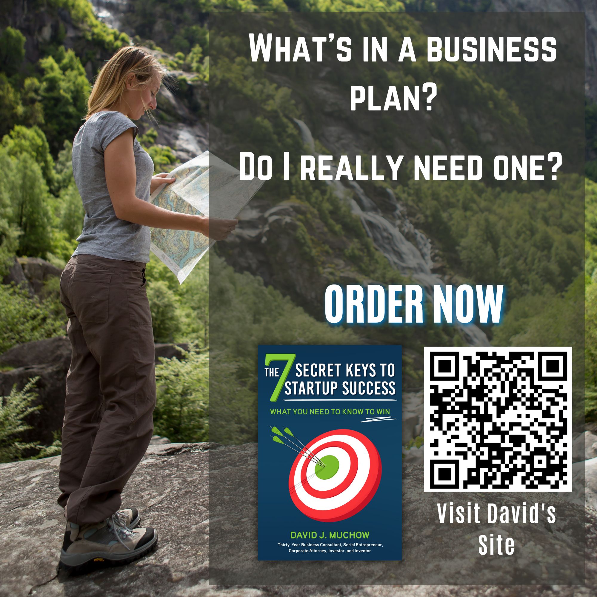 What’s in a business plan? Do I really need one? – Author David Muchow
